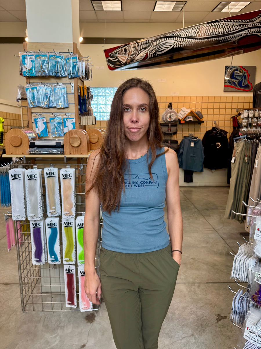 W TAC Logo Baby Rib Tank – Angling Company