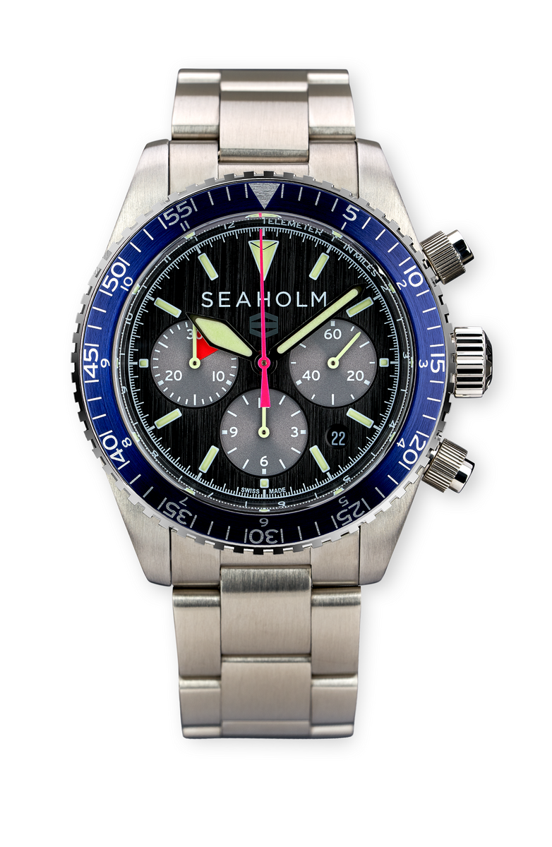 Seaholm Flats Chronograph Watch – Angling Company